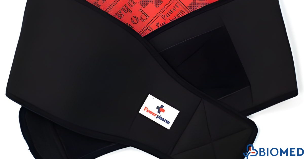 Kepler FIR Waist Belt with Velcro for Waist, Hips and Back – Powerpharm ...